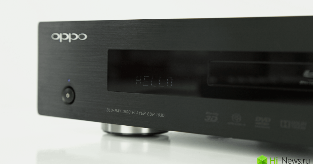 Обзор 3D Blu-Ray плеера OPPO BDP-103D