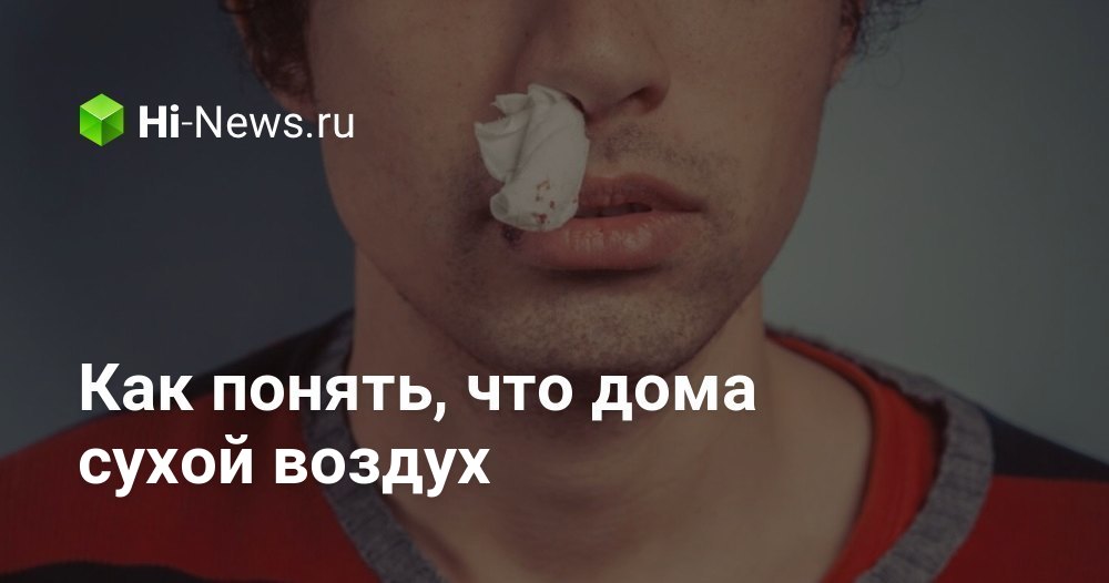 Как понять, что дома сухой воздух - Hi-News.ru